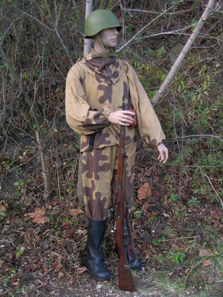 soviet world war 2 camouflage uniforms and winter clothing