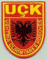 KLA patches, NATO pocket badges and patches